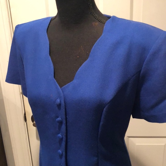 Vintage | Dresses | Vintage Blue Dress | Poshmark